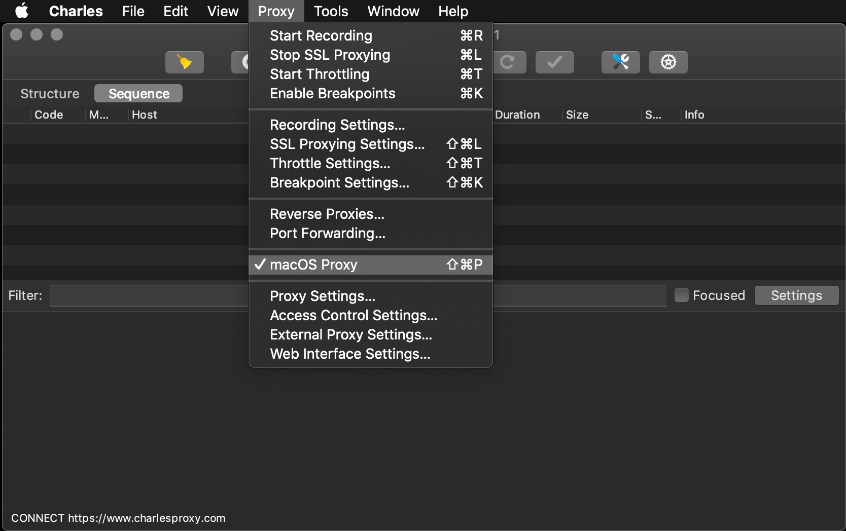 How To Set Up Charles Proxy On Macos Analyst Admin