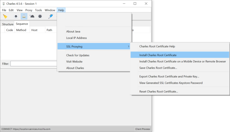 How To Set Up Charles Proxy On A Windows Pc Analyst Admin 