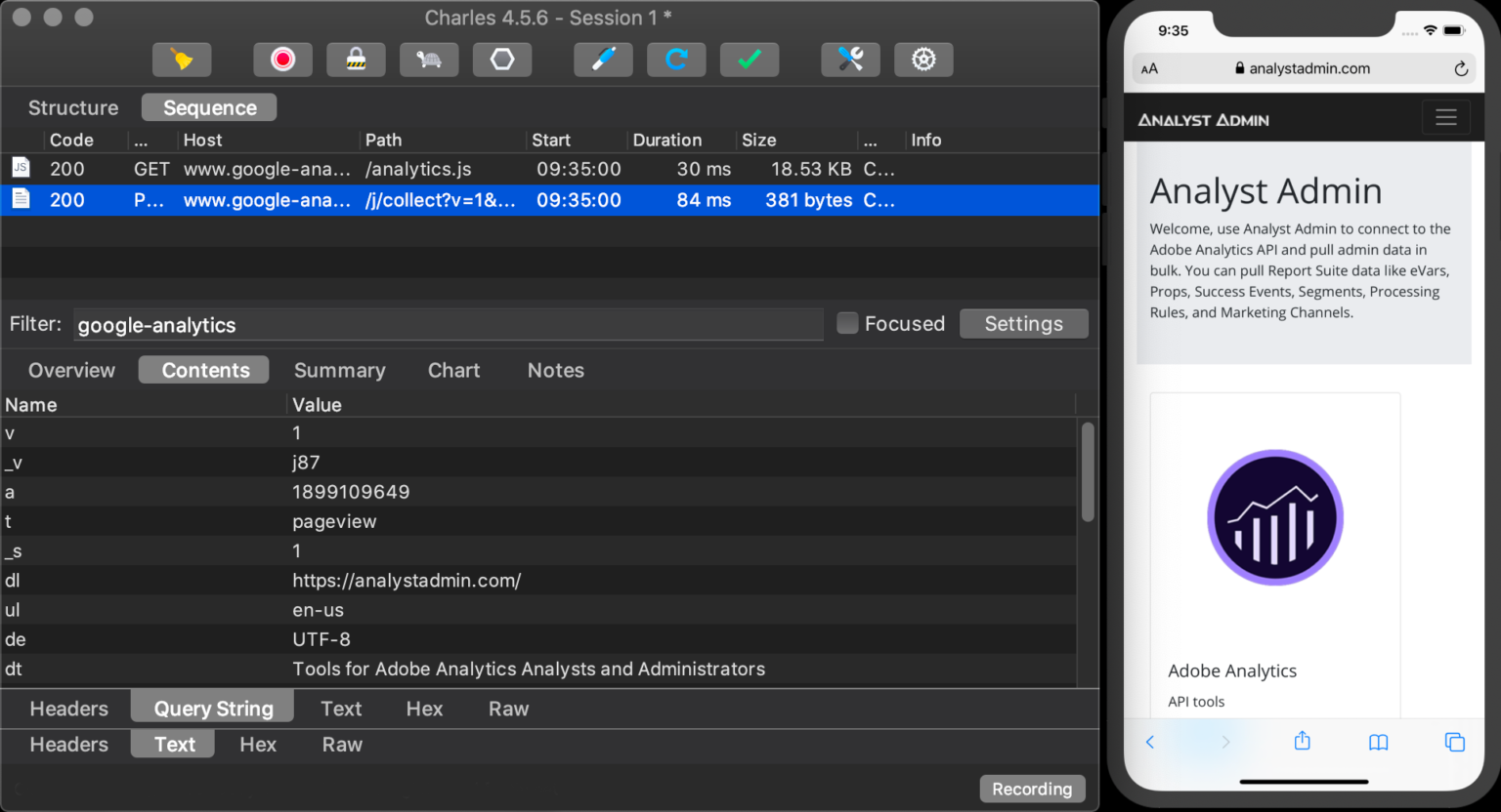 How To Set Up Charles Proxy on macOS - Analyst Admin