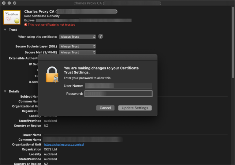 How To Set Up Charles Proxy On Macos Analyst Admin